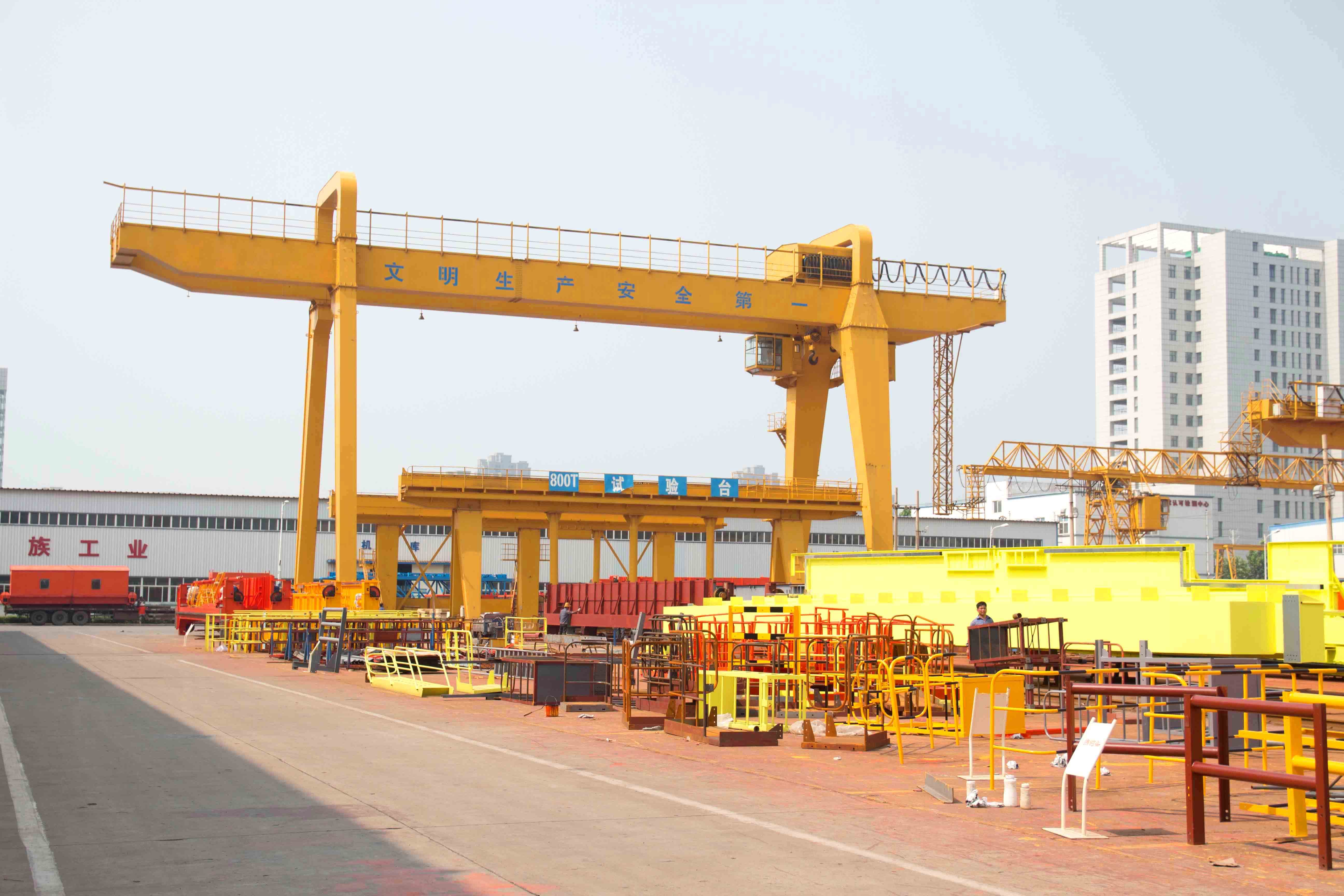 Double Girder Gantry Cranes Manufacturer - WHCRANE
