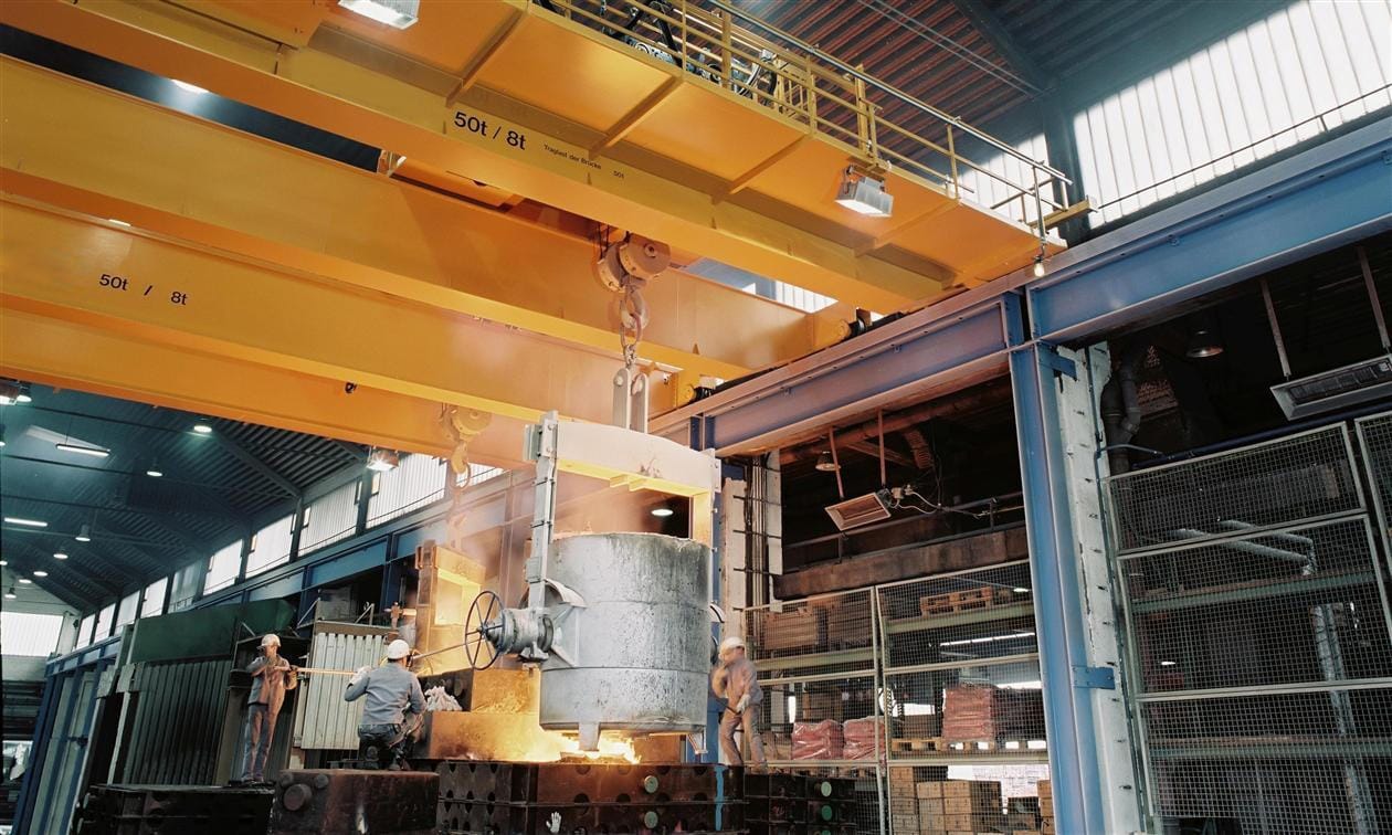 Foundry Overhead Crane Manufacturer - WHCRANE