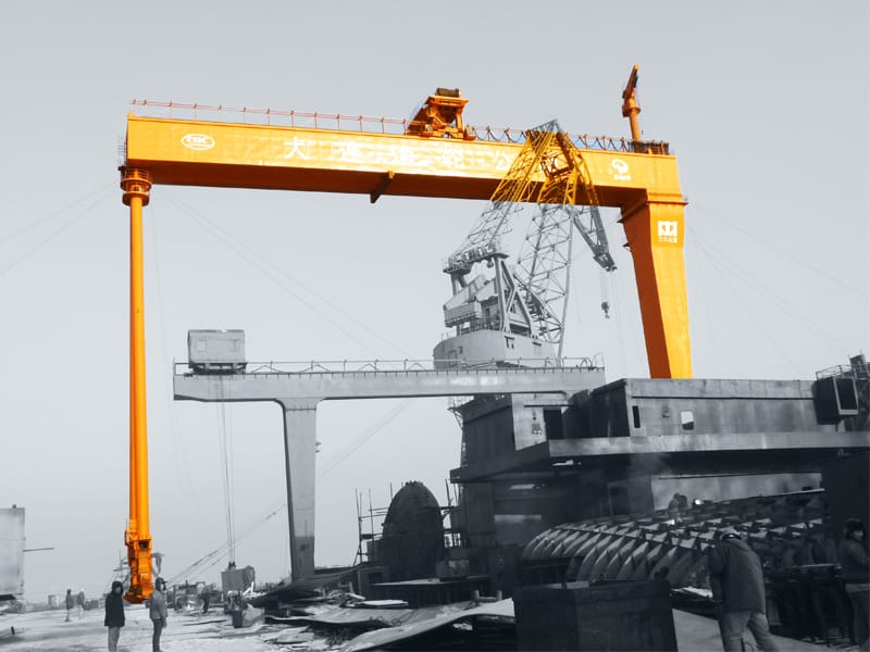 Shipbuilding Gantry Cranes Manufacturer - WHCRANE
